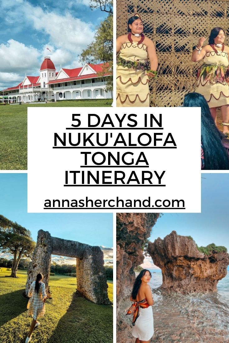 5 days in Nuku'alofa Tonga itinerary - Anna Sherchand